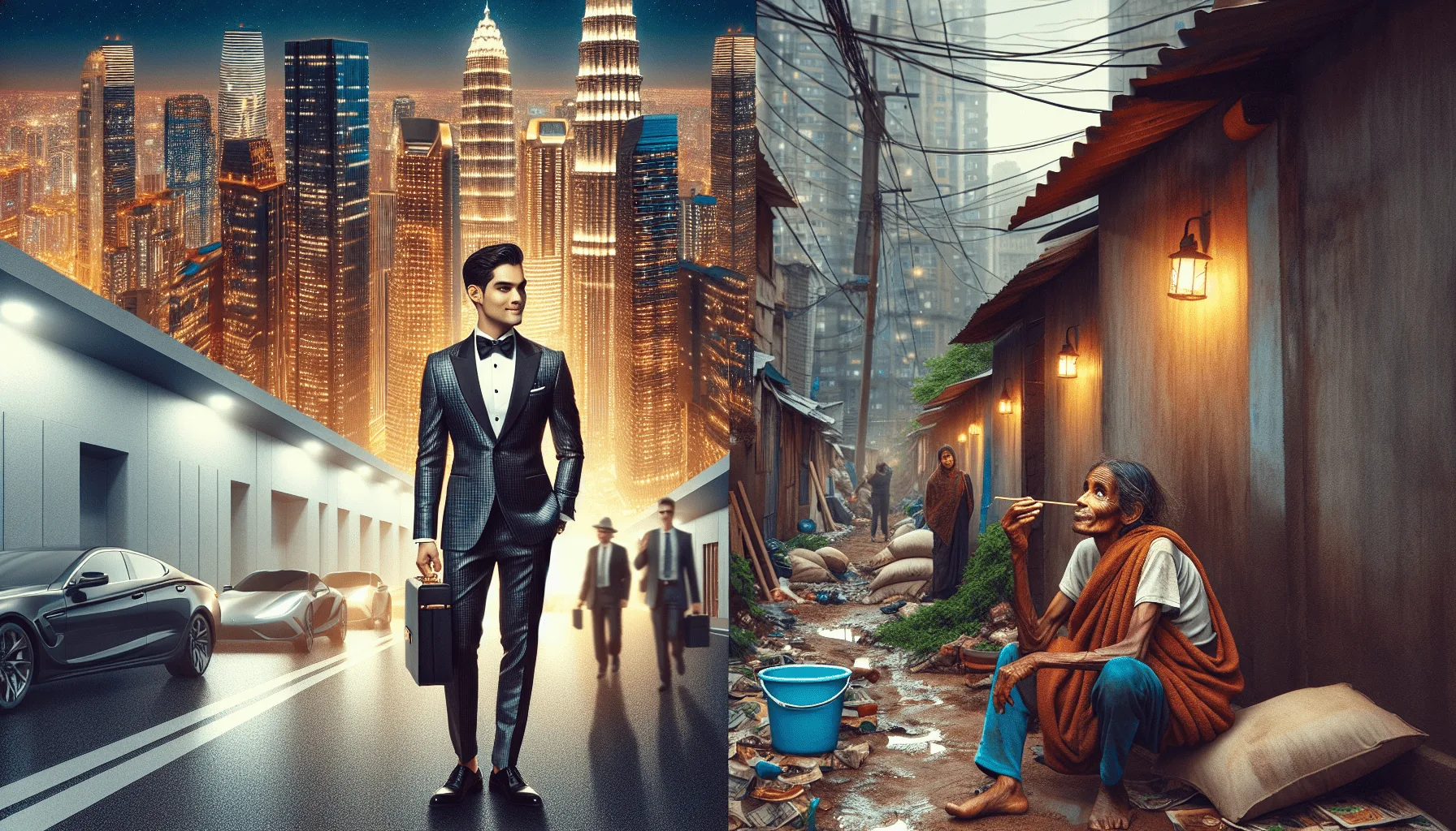 De Kloof Tussen Rijk en Arm - Van Avontuur tot Succes